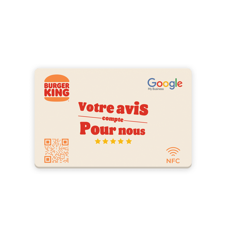Carte NFC | Maplaque NFC